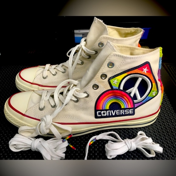 Converse | Shoes | Converse Chuck Taylor Far Out 7s High Top Shoes Sz 1 ...